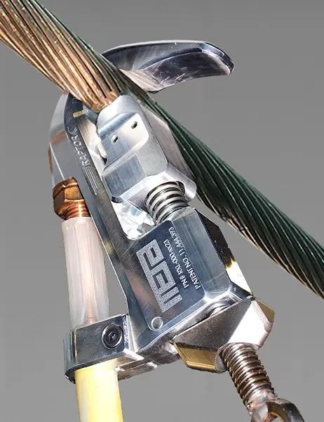 Raptor Overhead Ground Clamp | Meta Design & Manufacturing